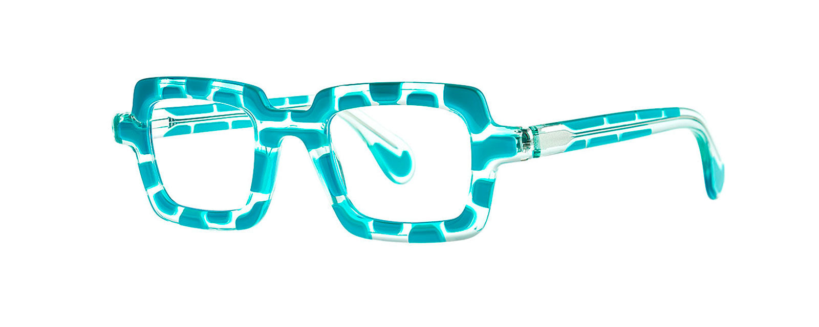 Theo Smalti Sunglasses in Neon Green | WINK Australia